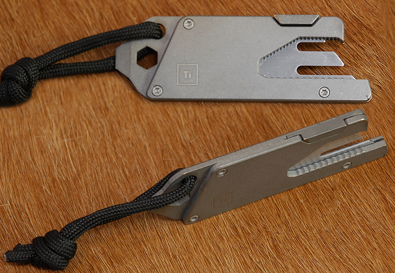 Titanium Pocket Tool with Sheath